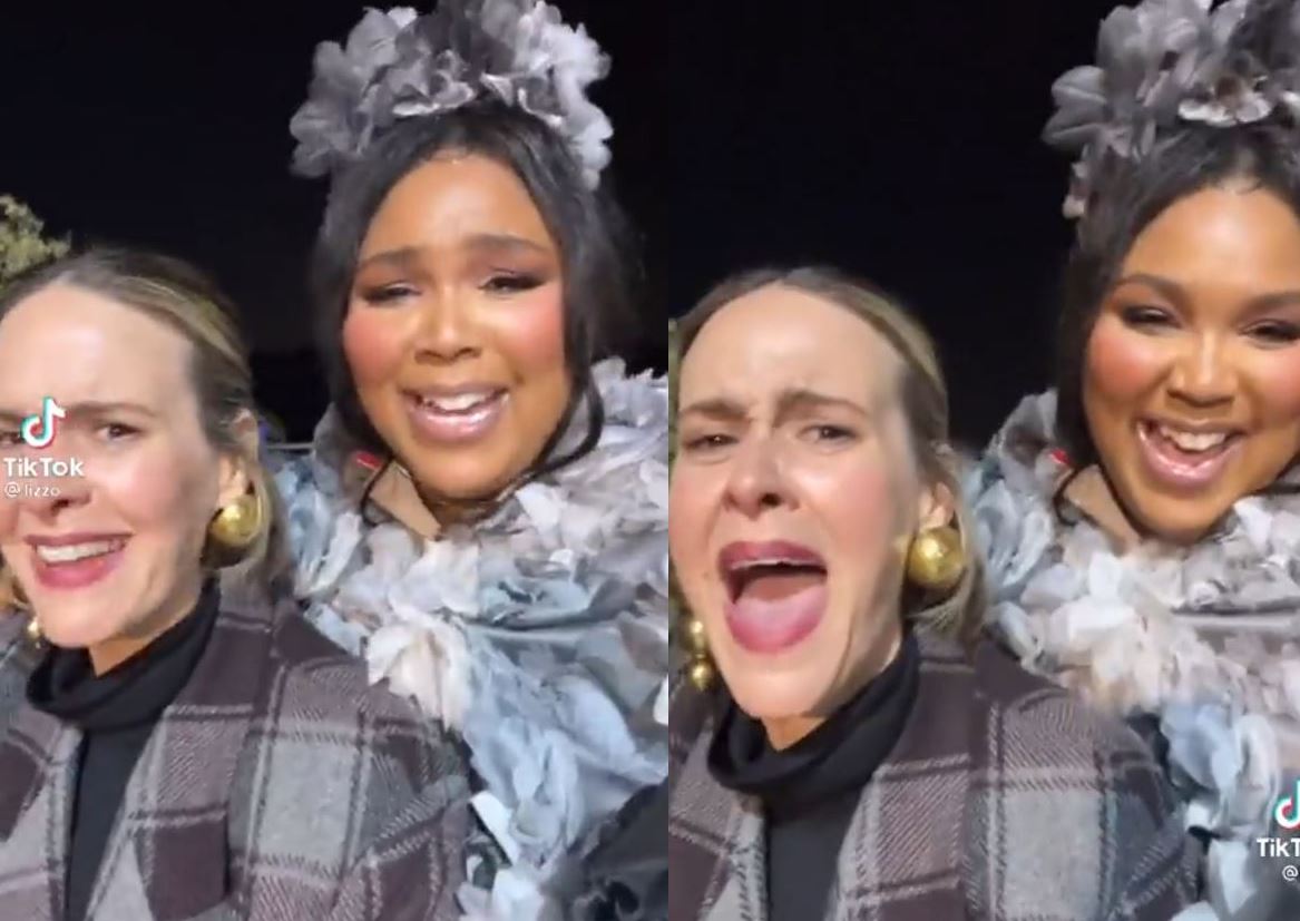 Lizzo and Sarah Paulson 'American Horror Story' TikTok video is ...