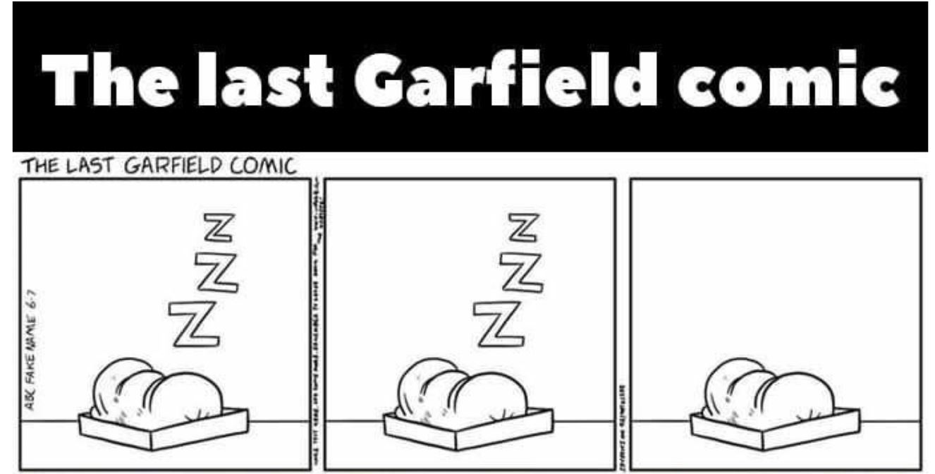 The Last Garfield comic real or fake? (Revealed) - Gistvic Blog